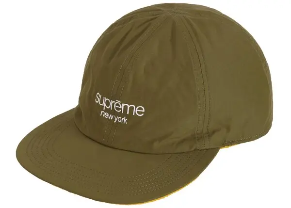 Supreme Classic Logo Reversible 6-panel Cap - Green