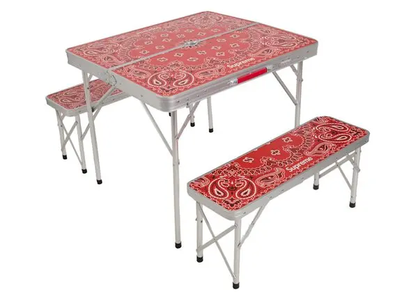 Supreme Coleman Folding Table Set