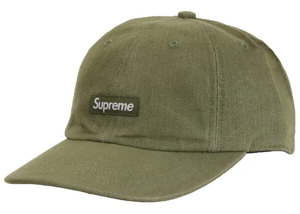 Supreme Cordura Denim 6-panel Cap - Olive