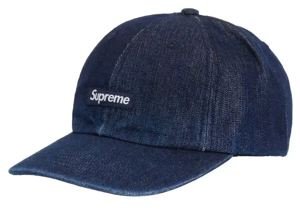 Supreme Cordura Denim 6-panel Cap - Blue