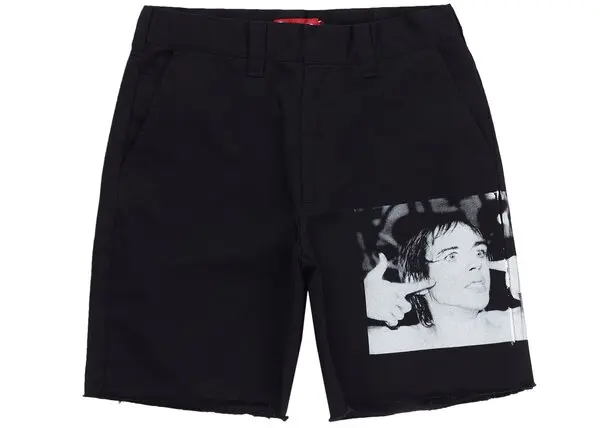 Supreme Iggy Pop Work Short - Black