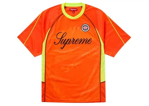 Supreme Jacquard Soccer Jersey - Orange