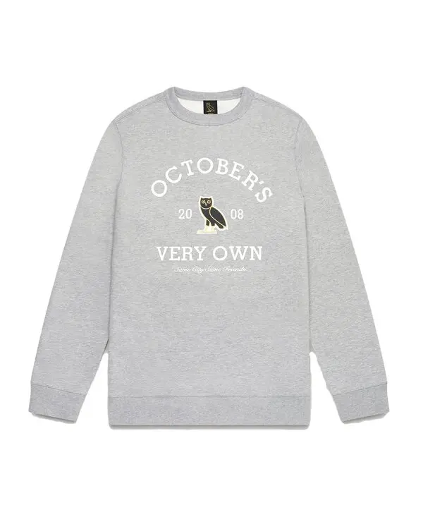 OVO Crewneck Sweatshirt - Heather Grey