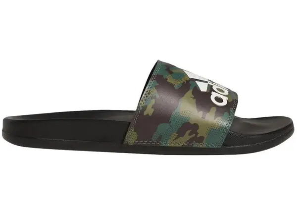Adidas Adilette Comfort Slides - Core Black/cloud White