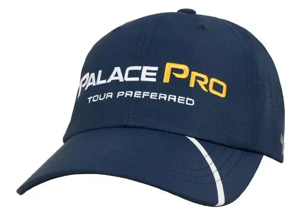 PALACE Tour 6-panel Cap - Navy Blue