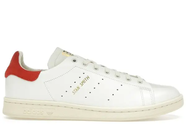 Adidas Stan Smith Lux Sneakers - Cloud White/cream White/red