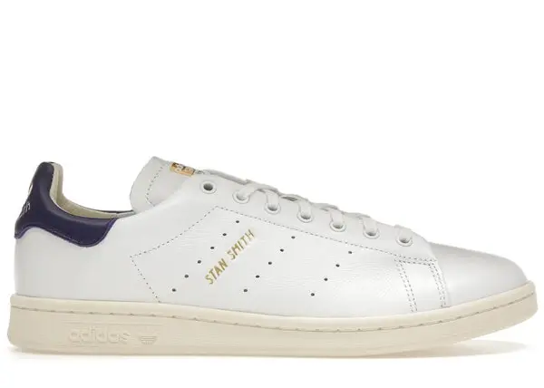 Adidas Stan Smith Lux Sneakers - Cloud White/collegiate Purple/cream White