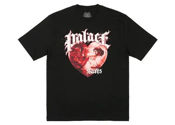 PALACE Save Thyself T-shirt - Black