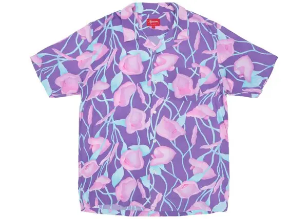 Supreme Lily Rayon Shirt - Purple