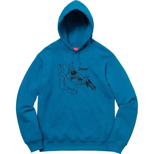 Supreme Lee Hooded Sweatshirt - Dark Aqua