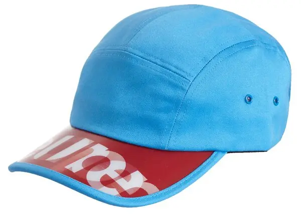 Supreme Lenticular Visor Camp Cap - Blue
