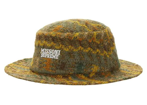 Supreme Missoni Crusher Hat - Olive