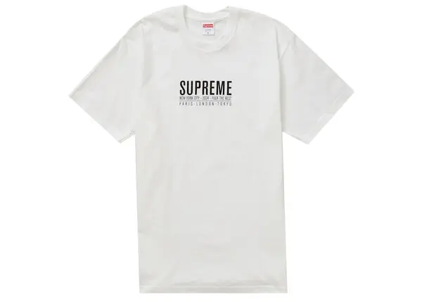 Supreme Paris Tee Shirt - White