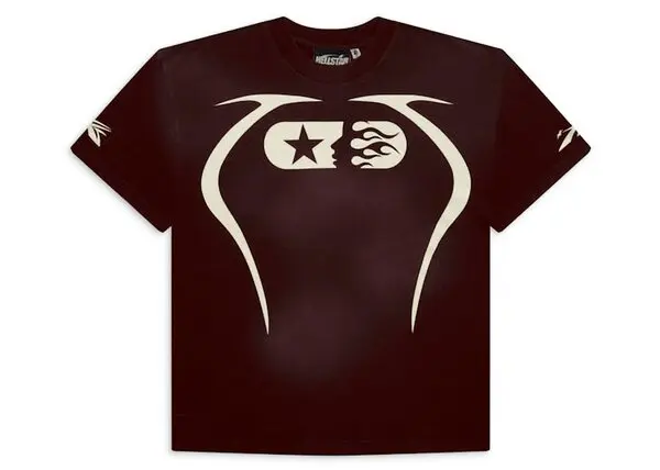 HELLSTAR Warm Up T-shirt - Brown