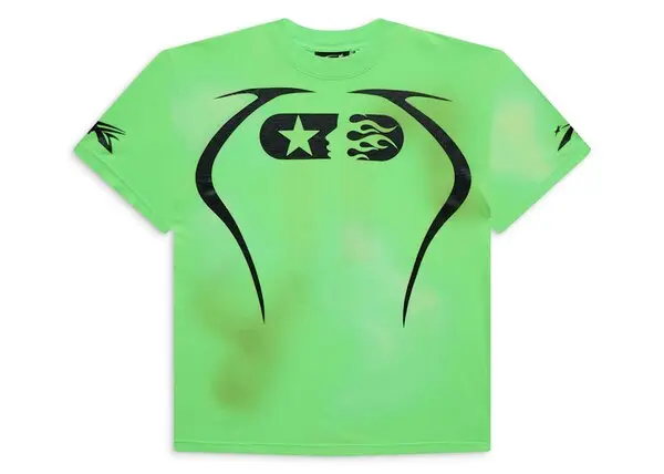 HELLSTAR Warm Up T-shirt - Neon Green