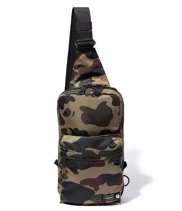 A BATHING APE X Porter 1st Camo One Shoulder Bag