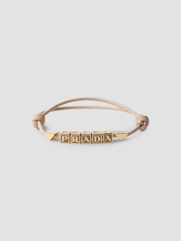 Prada Nappa Leather Bracelet - Pink
