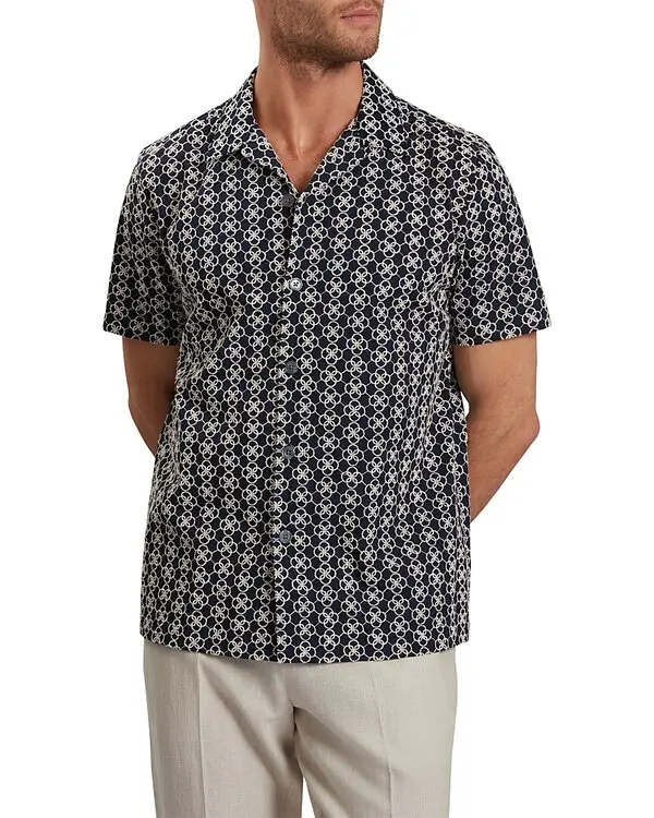 Ted Baker London Relaxed Fit Embroidered Shirt