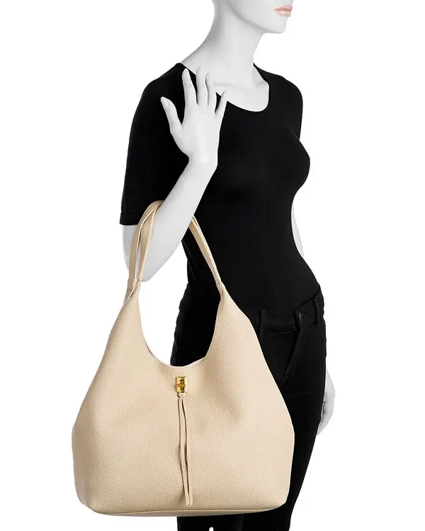 Rebecca Minkoff Darren Signature Shoulder Bag - Stone