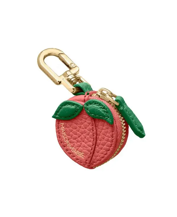 MAISON DE SABRE The Sabremoji Fruit Charm - Peach