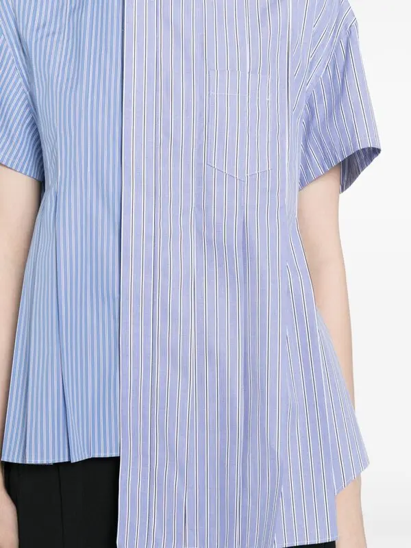 Sacai Striped Cotton Shirt