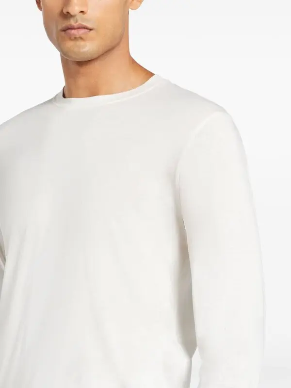 TOM FORD Knitted Long-sleeve Shirt - White