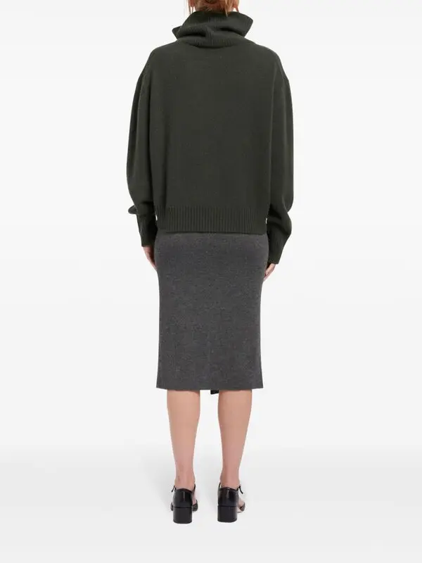 Cashmere In Love Moss Cashmere Jumper - Green