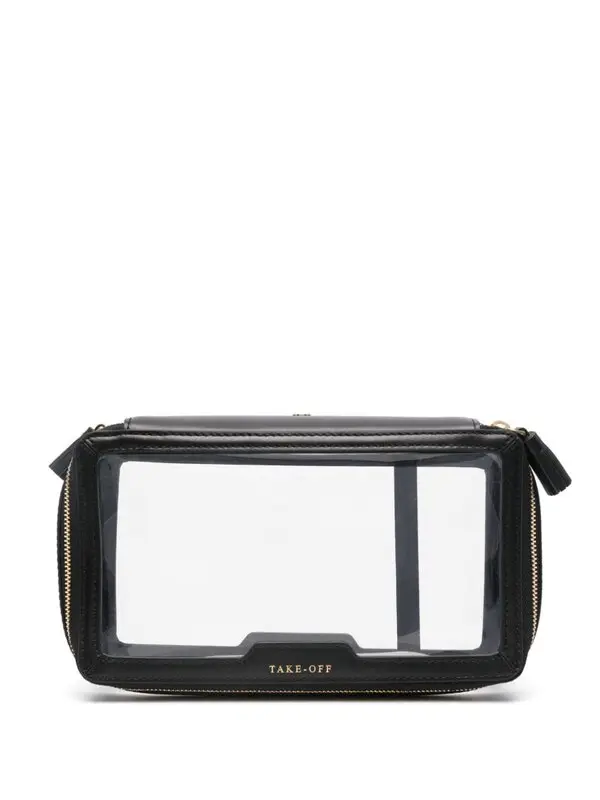 ANYA HINDMARCH Logo-print Travel Bag - Neutrals