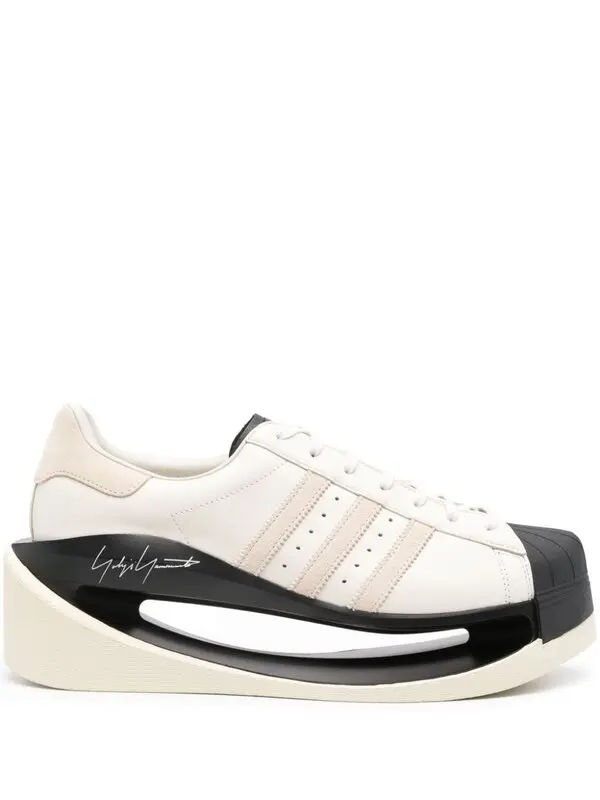 Y3 Gendo Superstar Sneakers - White