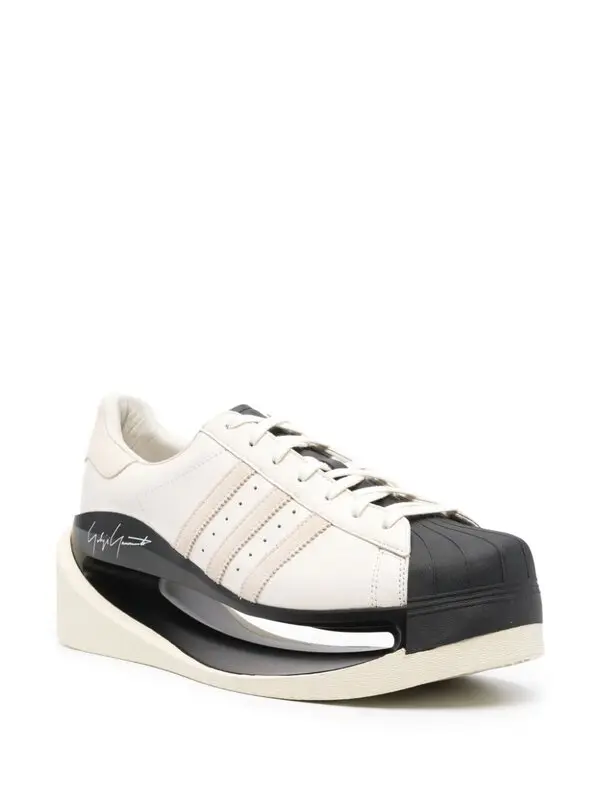 Y3 Gendo Superstar Sneakers - White