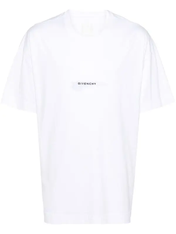 Givenchy Logo-embroidered Wings-print T-shirt