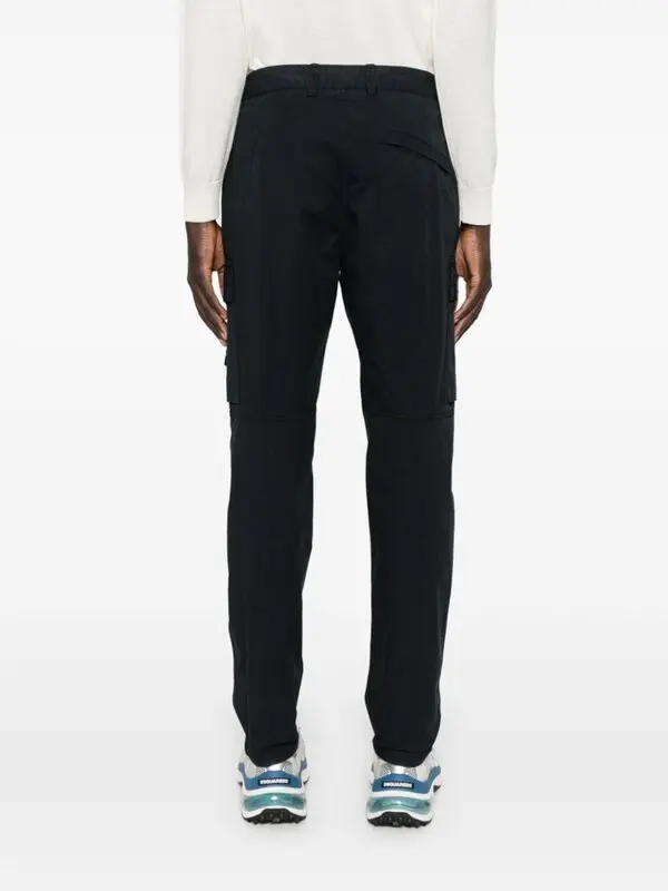 Stone Island Tapered Cargo Trousers - Blue