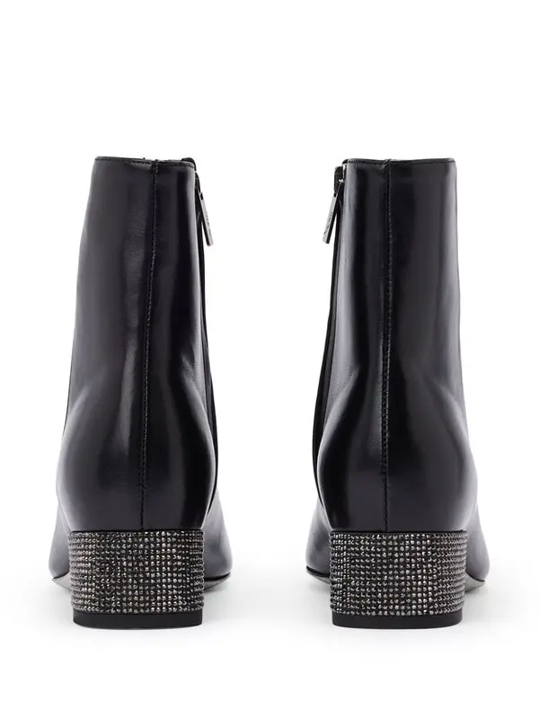 Rene Caovilla 40mm Bonien Crystal-embellished Ankle Boots