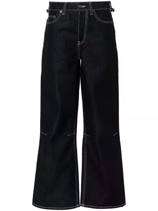 Fiorucci High-rise Straight-leg Jeans