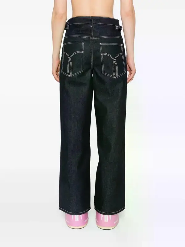 Fiorucci High-rise Straight-leg Jeans