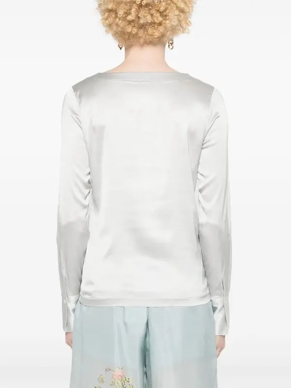 MAZZARELLI Boat-neck Blouse