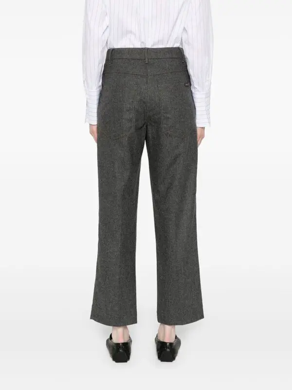 Brunello Cucinelli Pleated Felted Trousers