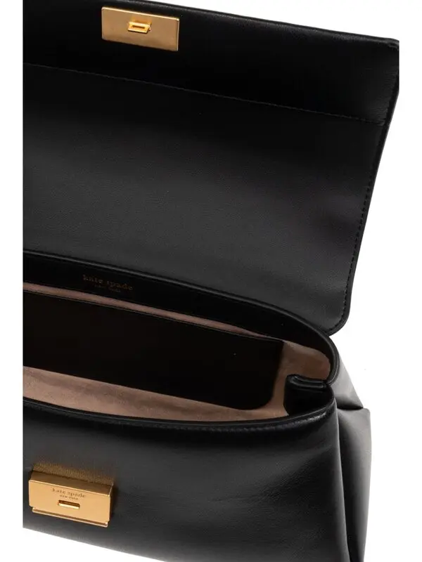 Kate Spade New York Grace Leather Shoulder Bag - Black