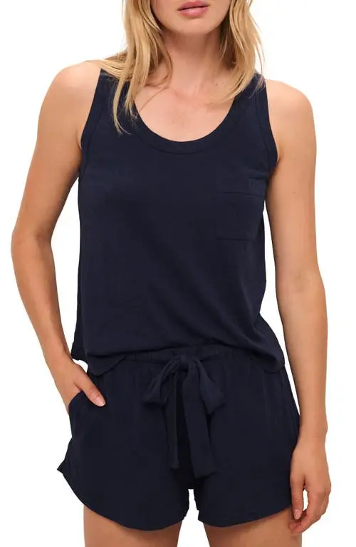 Eberjey Solid Pajama Tank Top