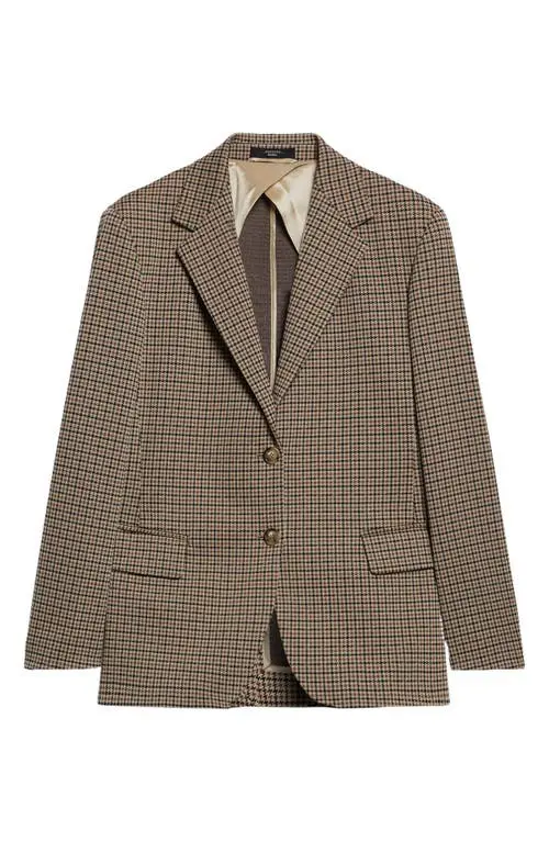 Max Mara Veletta Houndstooth Check Jacket