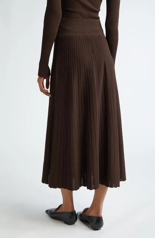 Maria Mcmanus Rib Midi Sweater Skirt