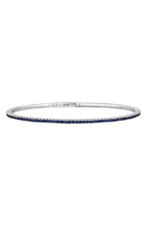 Bony Levy Audrey 18k Gold Diamond Bracelet - 18k White Gold/ Sapphire