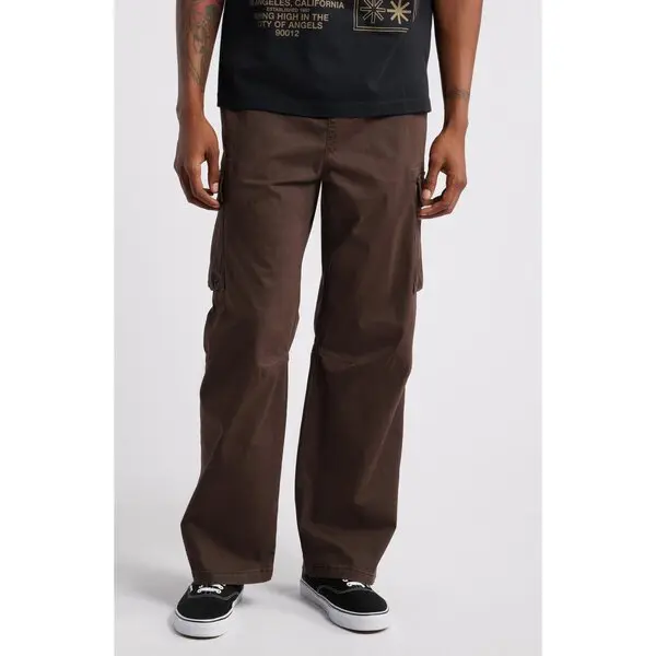 PACSUN Brody Wide Leg Drawstring Cargo Pants