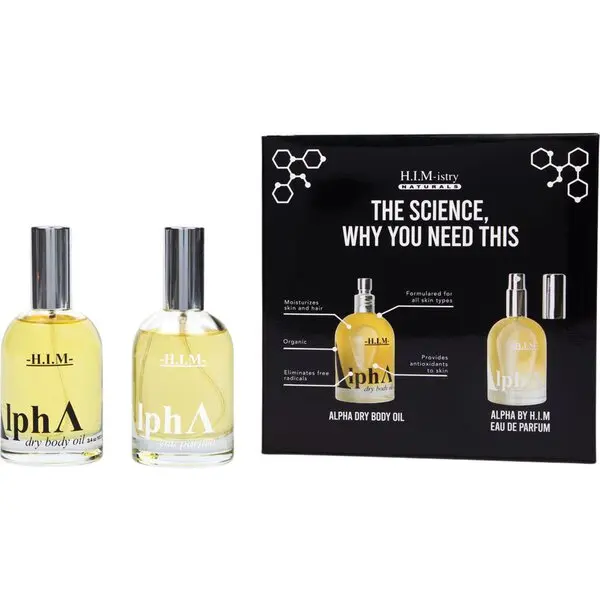 HIMISTRY NATURALS Alpha H.i.m Eau De Parfum & Dry Body Oil Set - No Color