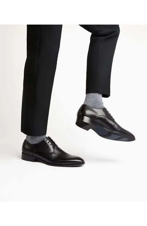 Dune London Plain Toe Derby - Black