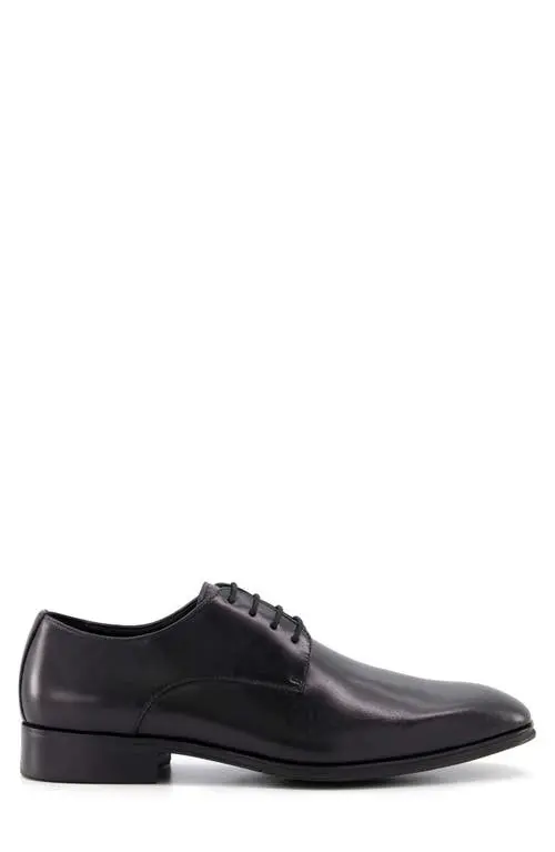 Dune London Plain Toe Derby - Black