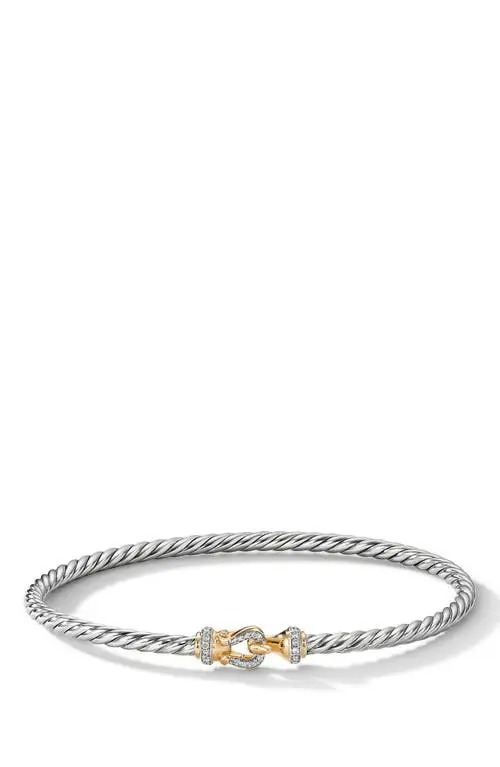 David Yurman Buckle Classic Cable Bracelet