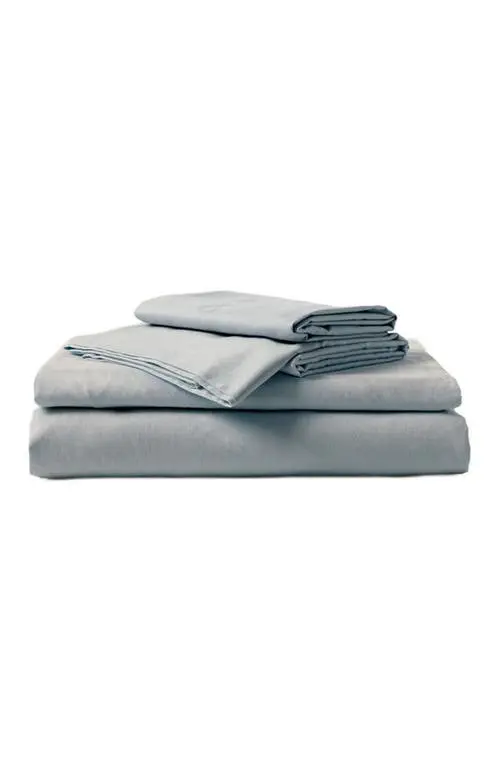 PACT Organic Room Service Sateen Sheet Set - Quarry