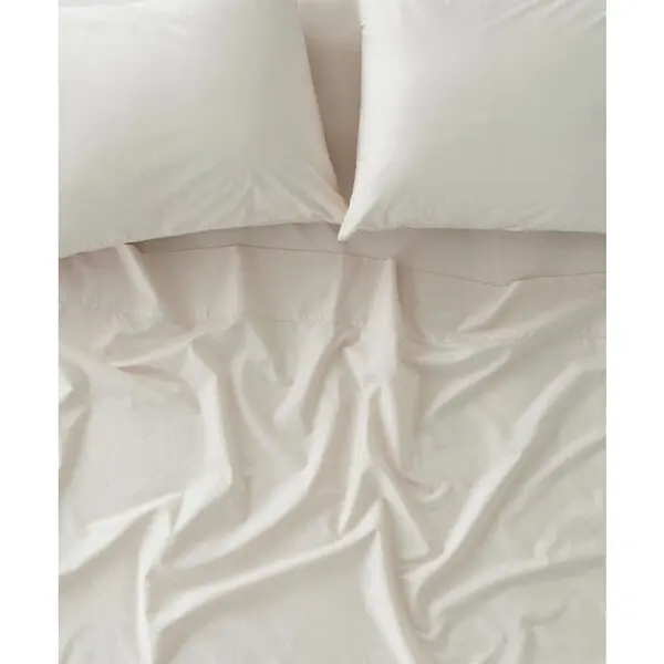 PACT Organic Room Service Sateen Pillowcase 2-pack - Bone