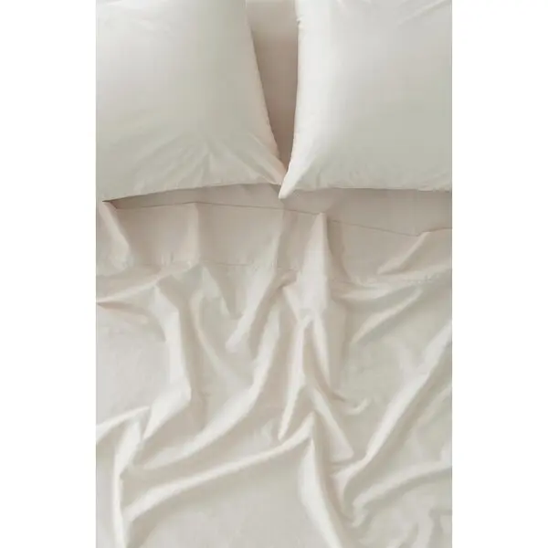 PACT Organic Room Service Sateen Pillowcase 2-pack - Bone